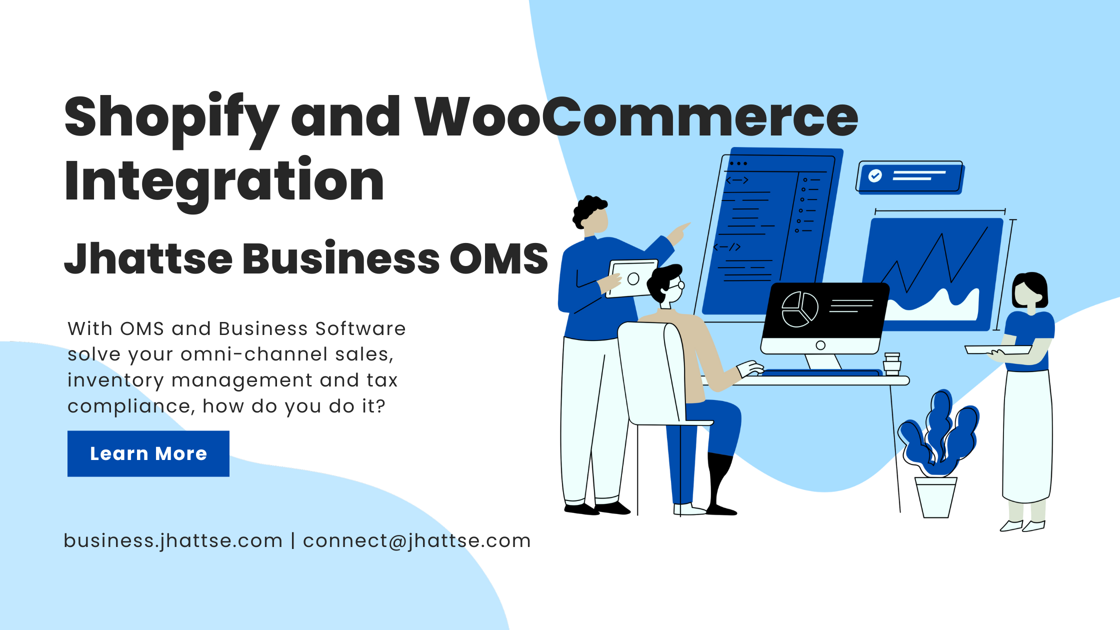 Shopify and WooCommerce integration OMS by Jhattse Business
